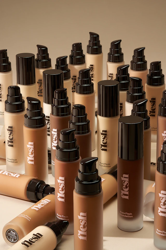 Flesh's New Pure Flesh Liquid Foundation Comes In 40 Shades & Actually ...