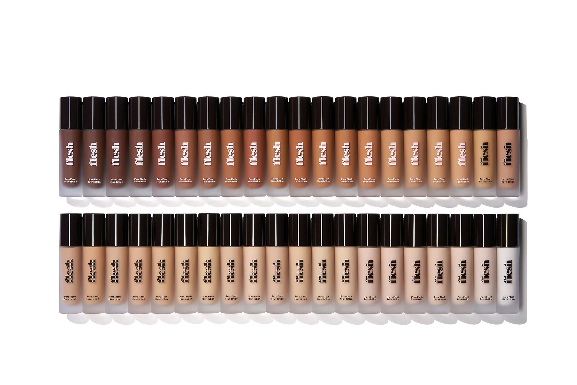 Flesh's New Pure Flesh Liquid Foundation Comes In 40 Shades & Actually ...