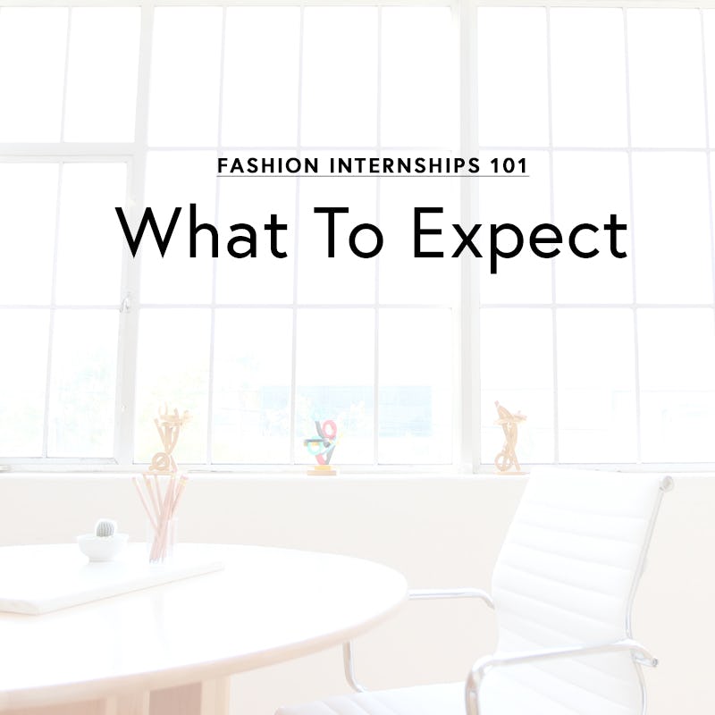 How To Land Your Dream Fashion Internship